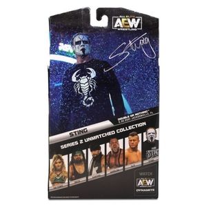 WWE | Toys | 222 Aew Jazwares Unmatched Collection Series 2 6 Sting Chase Edition 5000 | Poshmark